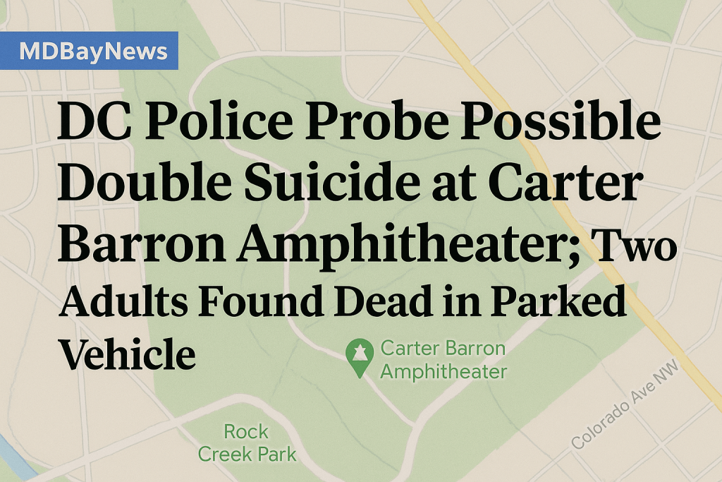 DC Police Probe Possible Double Suicide at Carter Barron Amphitheater ...